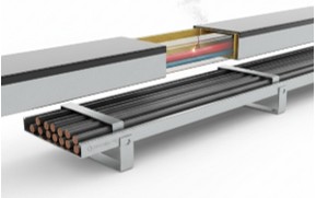 【Tubos, canales y bandejas】 Guía y protección de cables